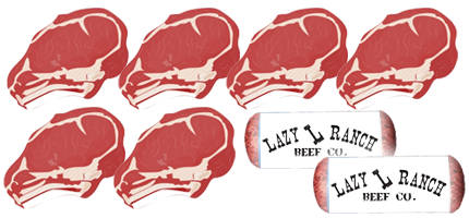 Lazy L Ranch Beef Packages