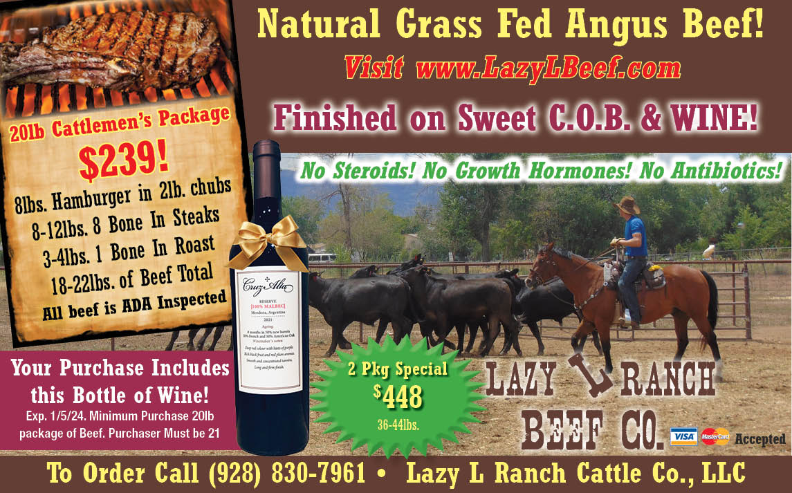 Lazy L Beef Co. Chino Valley, Arizona
