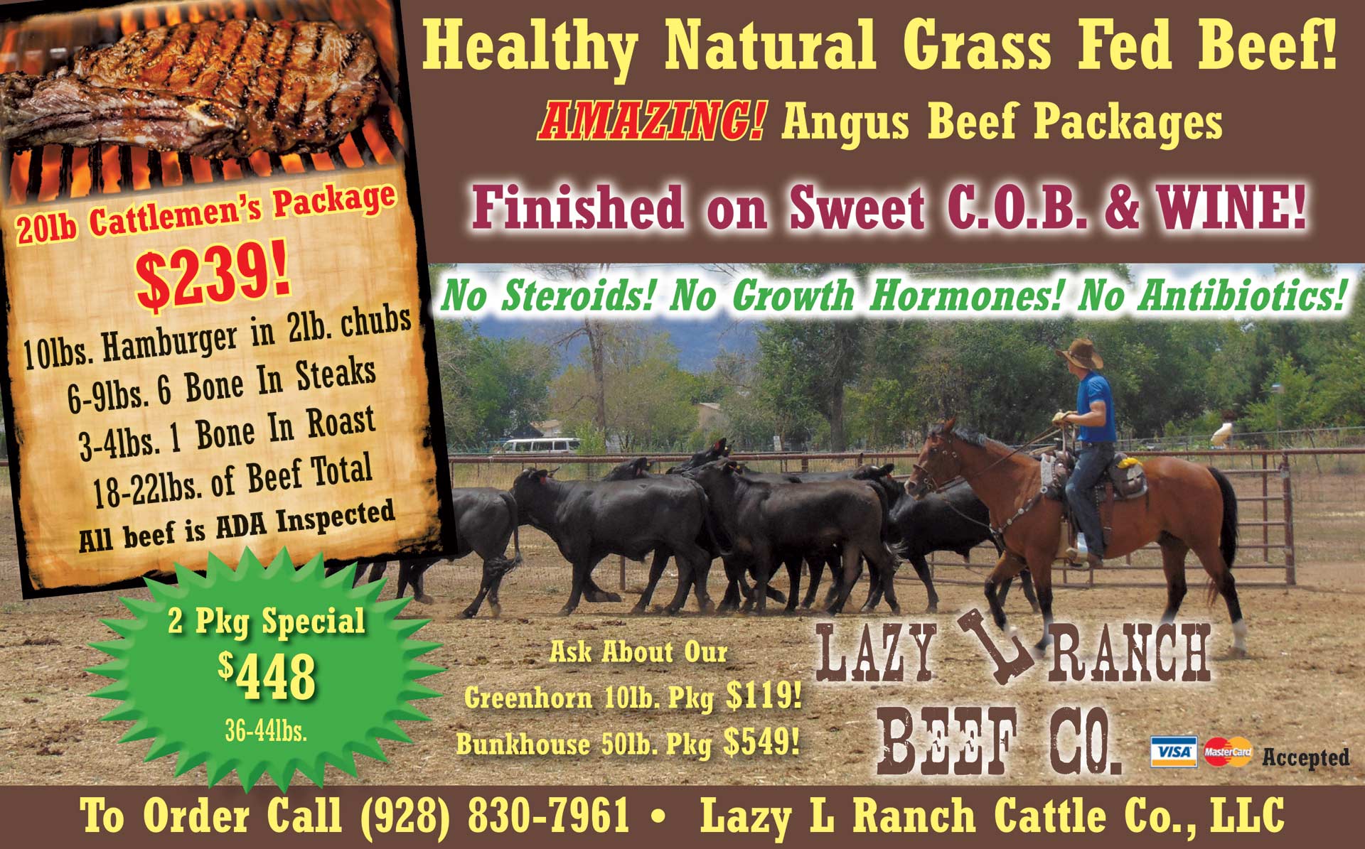 Lazy L Beef Co. Chino Valley, Arizona